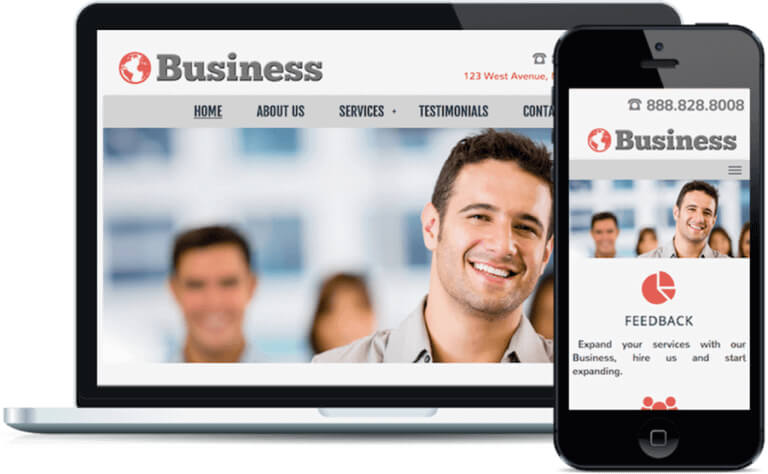 Create A Responsive Business Website With HTML5 & CSS3 - W3Newbie